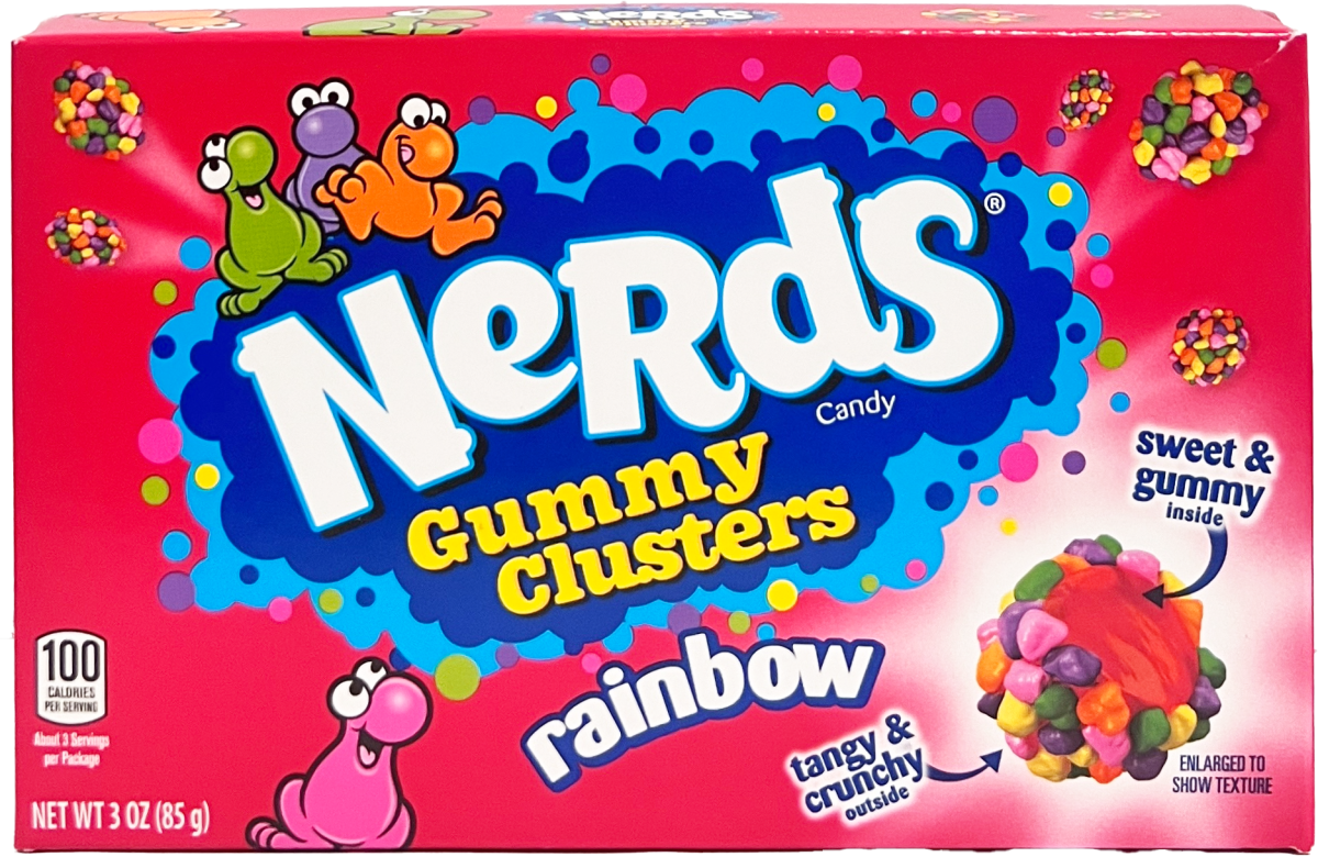 Nerds Gummy Clusters Theatre Box 85g, 2,70