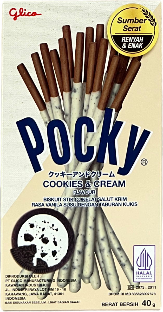 Pocky Cookies & Cream 42g, 2,00