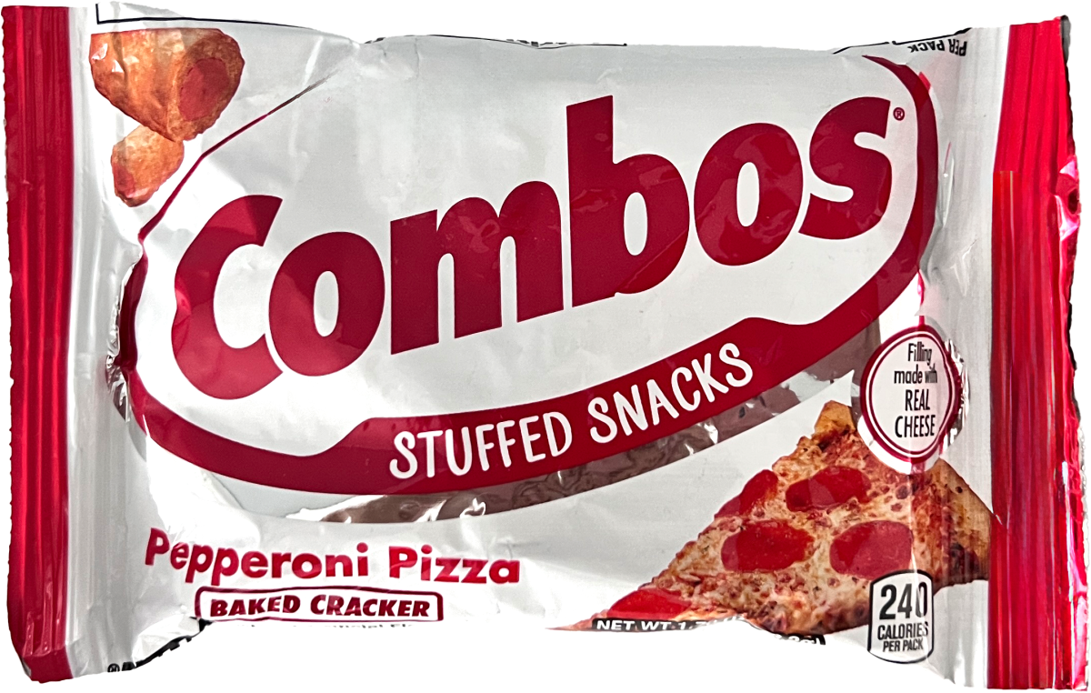 Combos Pepperoni Pizza Cracker Red 48,1g, 1,60