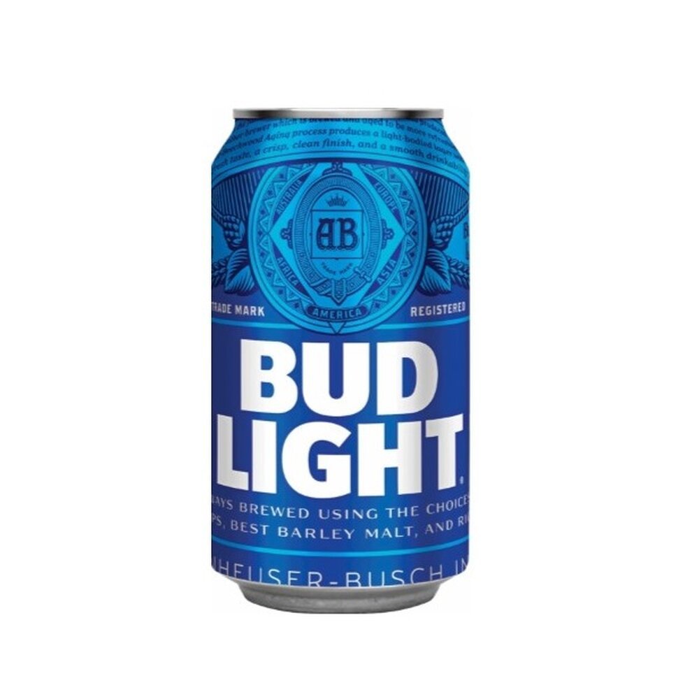 Bud Light Beer 355ml – Leichtes Bier mit erfrischendem Geschmack | US ...