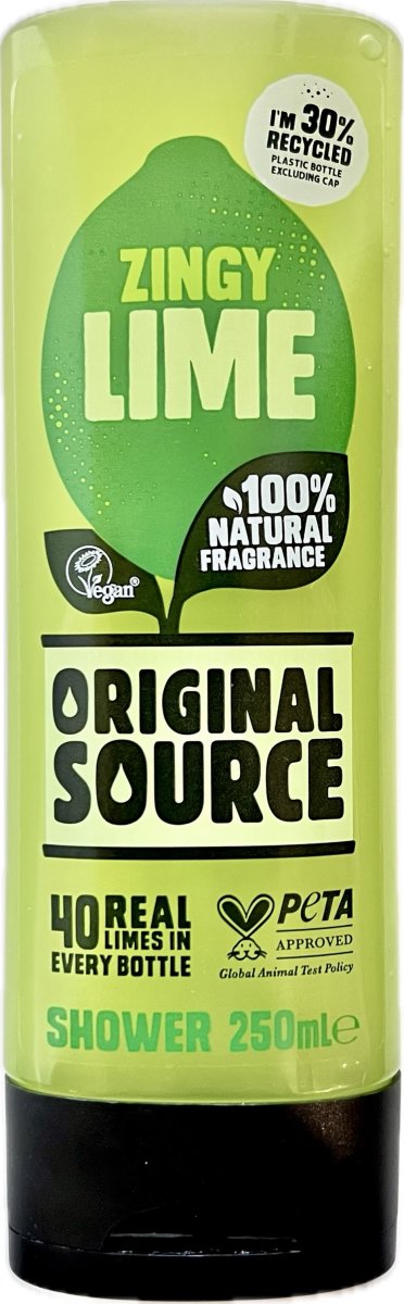 Original Source Shower Gel Lime 250ml – Frisches Duschgel mit intensi ...