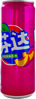 Fanta White Peach Asia 330ml, 1,80