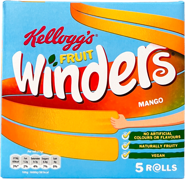 Kellogg's Fruit Winders Mango 85g, 3,20